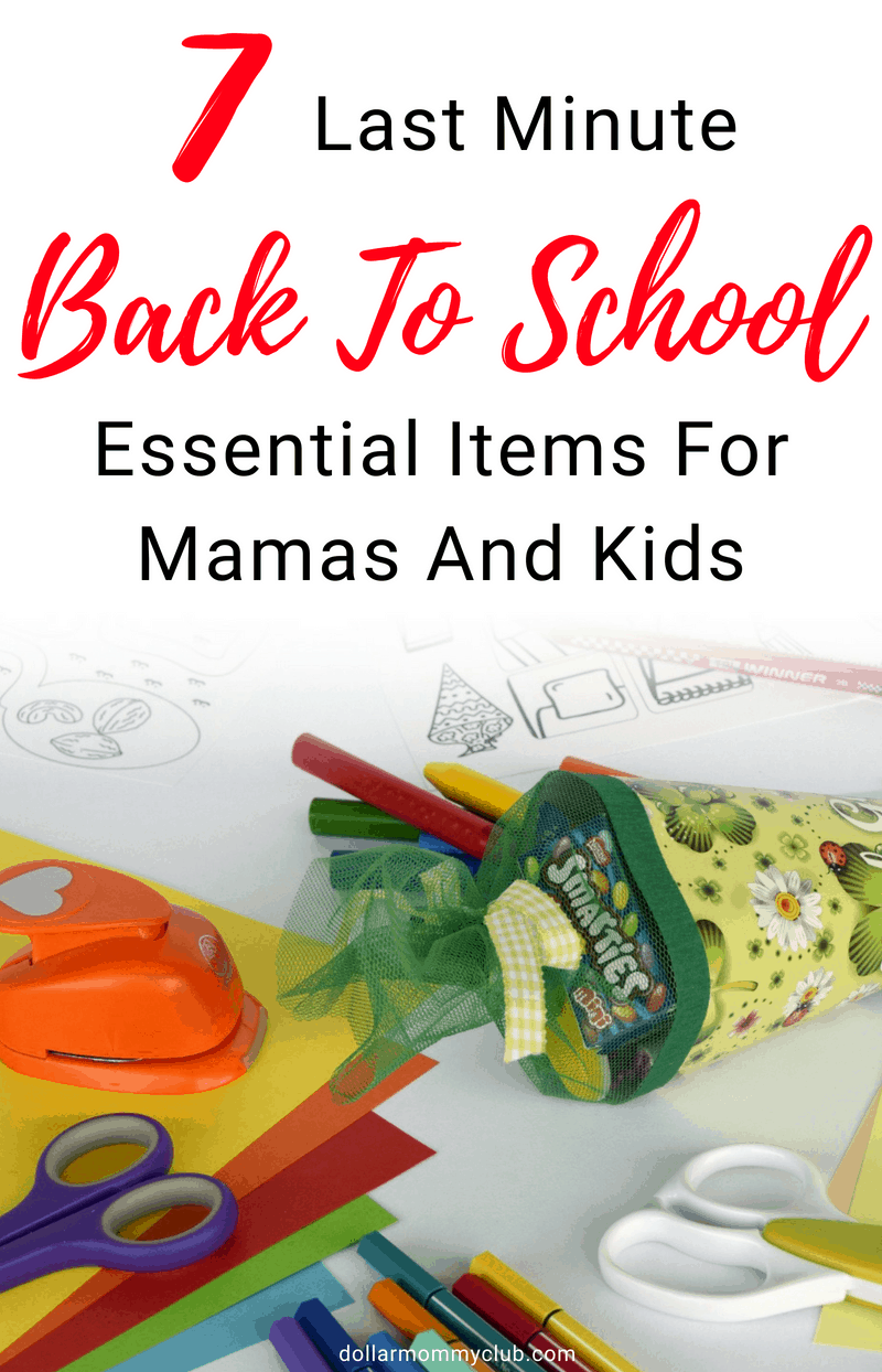 7 Last Minute Back To School Essential Items For Mamas And Kids ...